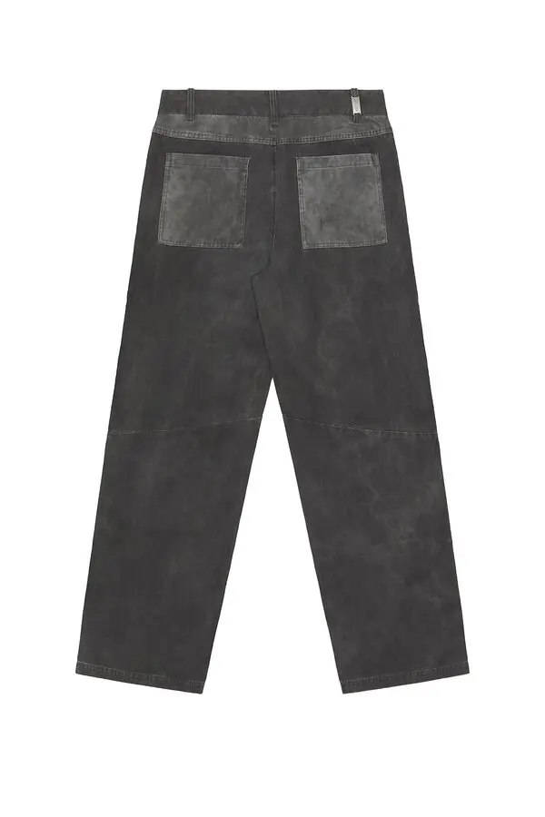 REPRESENT Workwear Pant - Washed Black
