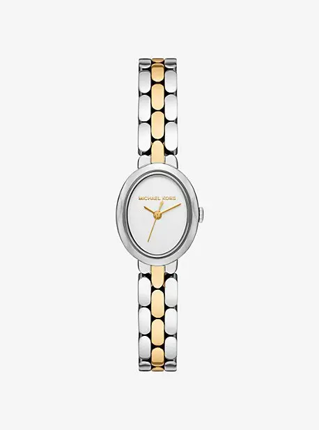 Michael Kors Mini Maude Two-tone Watch - Silver