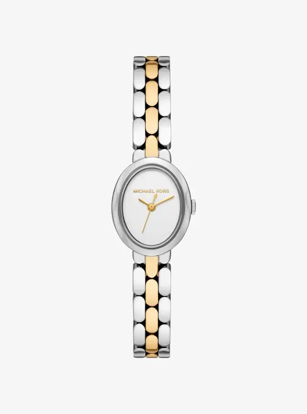 Michael Kors Mini Maude Two-tone Watch - Silver