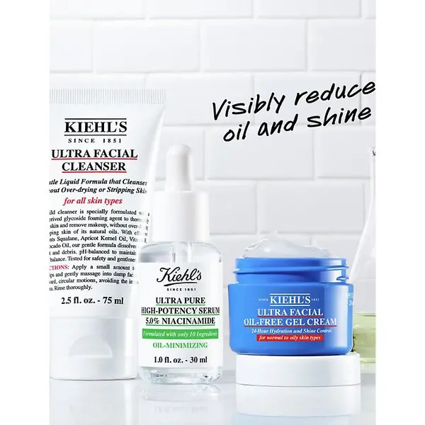 KIEHL'S SINCE 1851 Stop-the-shine Starter Set Kit