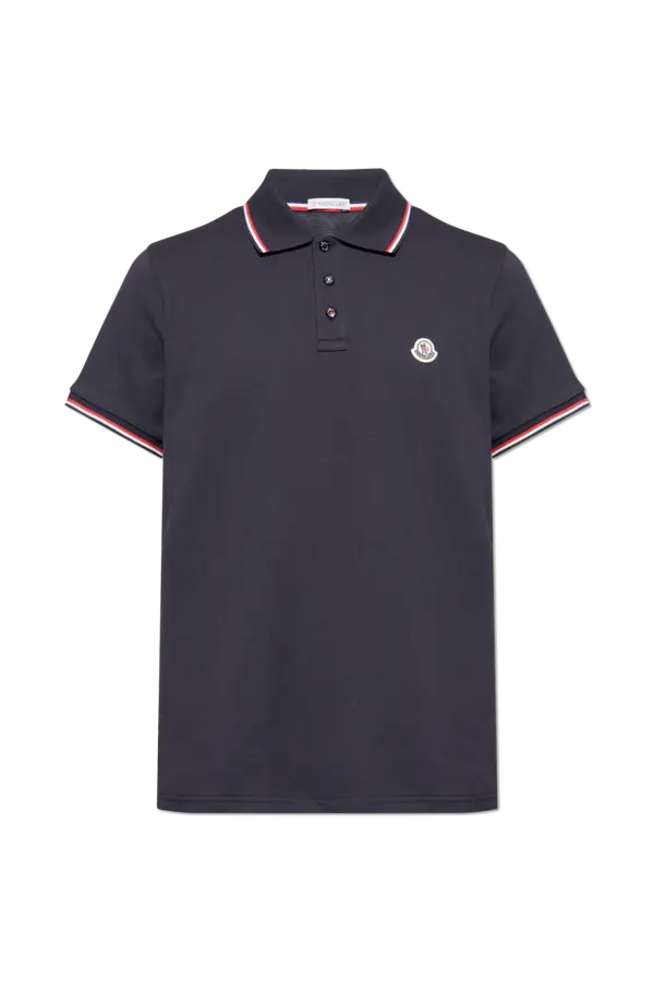 Moncler Polo With Logo