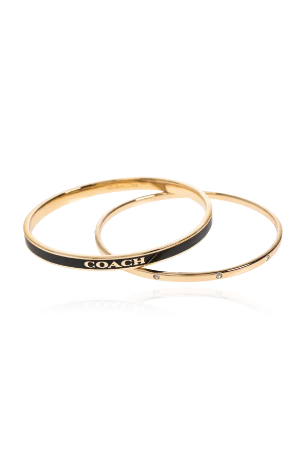Coach Set Of Two Bangles