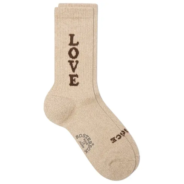 ROSTERSOX Love Socks - Beige