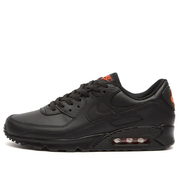 Nike Air Max 90 Prm Sneaker - Black/safety Orange