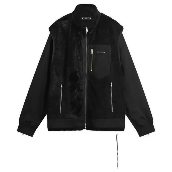 MASTERMIND WORLD Layered Sherpa Jacket