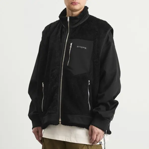 MASTERMIND WORLD Layered Sherpa Jacket