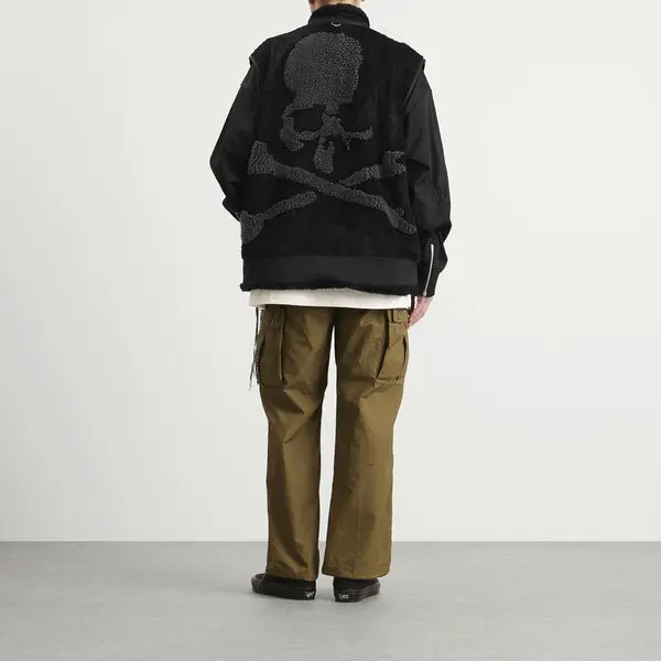 MASTERMIND WORLD Layered Sherpa Jacket