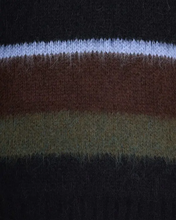 Carhartt Work In Progress Striped Knit Sweater - Sundling Stripe, Palisander