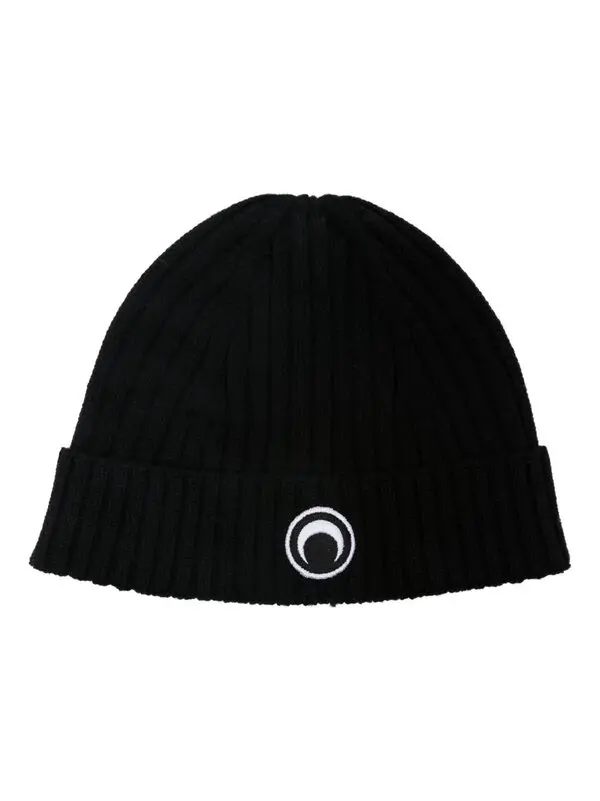 MARINE SERRE Crescent Moon Hat - Black