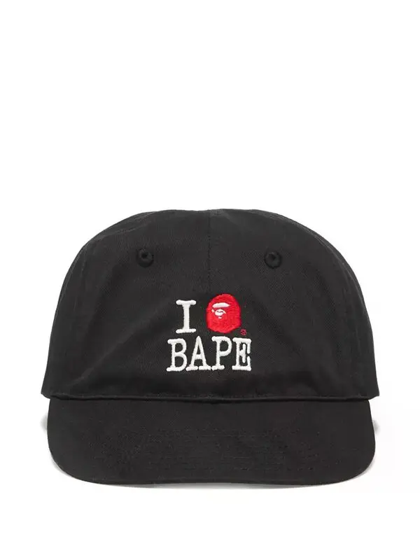 A BATHING APE Logo Baseball Cap