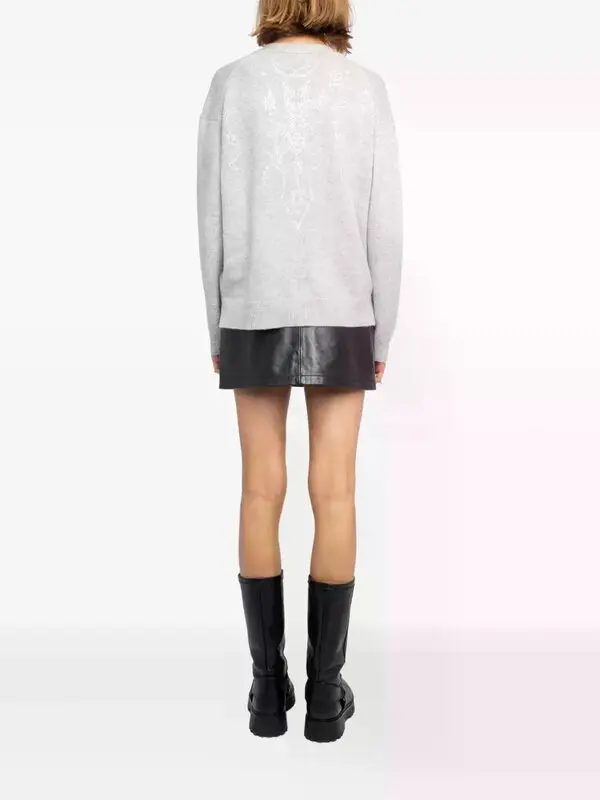 Zadig&Voltaire Mirakz Cardigan With Strass Embellishments