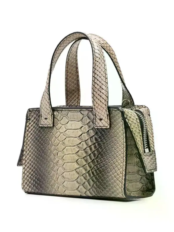 SAPIO Mini Pitone Tote Bag - Neutrals
