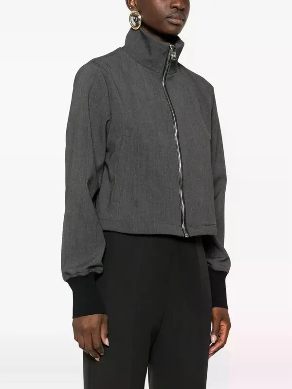 Pinko Cropped Bomber Jacket