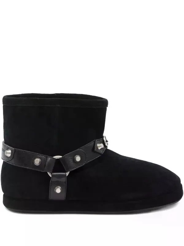 Balenciaga Alaska Studded-strap Soft Boots