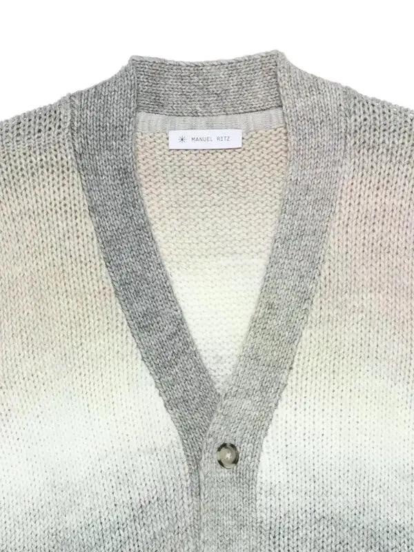 MANUEL RITZ Gradient-effect Cardigan