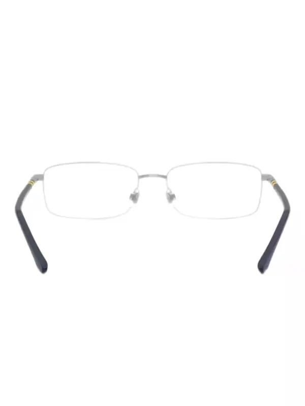 POLO RALPH LAUREN EYEWEAR Rectangle-frame Eyeglasses - Silver