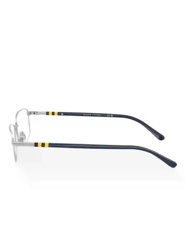 POLO RALPH LAUREN EYEWEAR Rectangle-frame Eyeglasses - Silver
