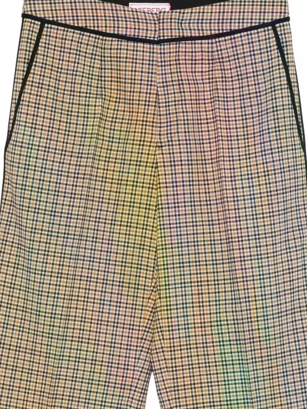 Iceberg Checked Trousers