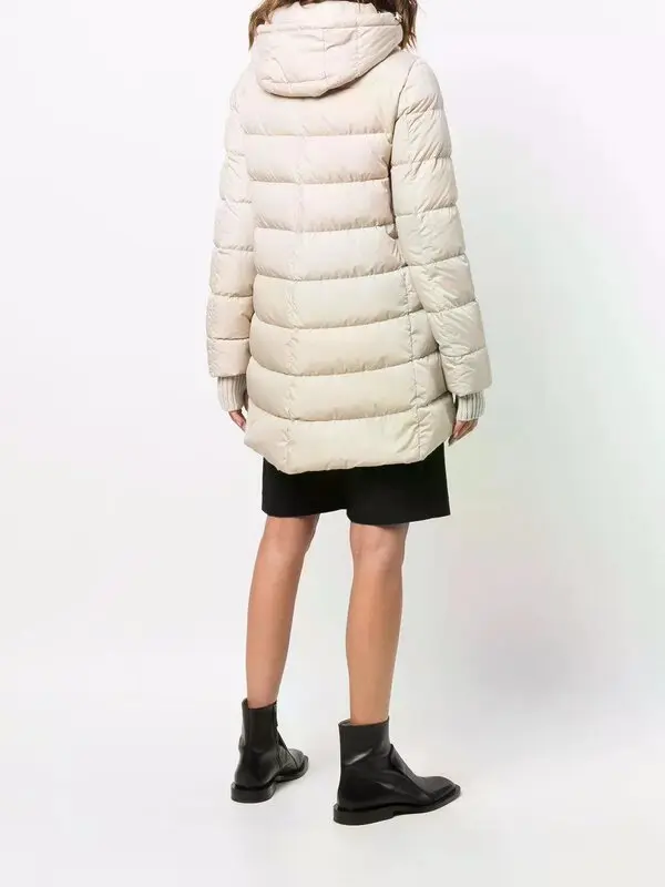 Herno Padded Hooded Mid-length Coat