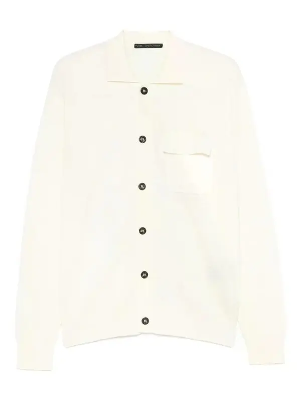 LOW BRAND Wool Cardigan - Neutrals