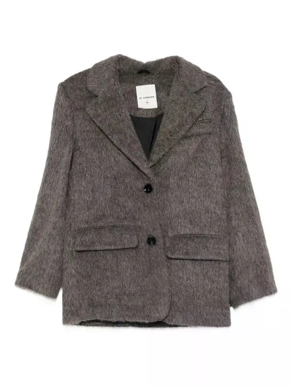 ULI SCHNEIDER Flap-pocket Textured Blazer