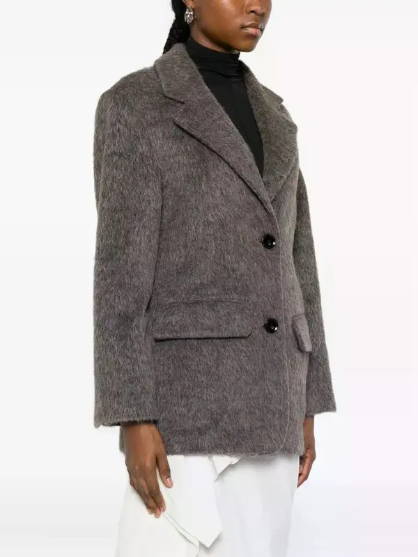 ULI SCHNEIDER Flap-pocket Textured Blazer