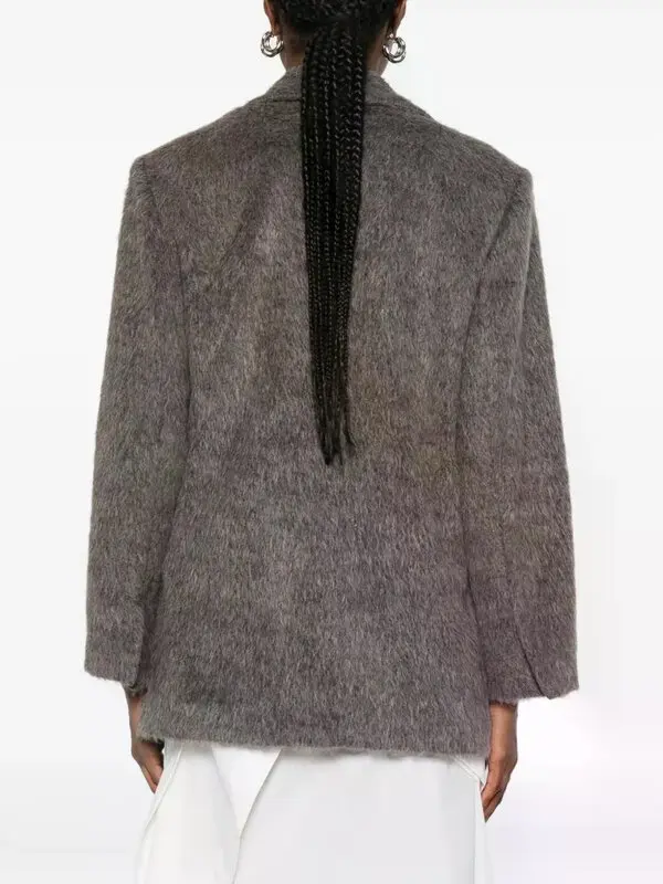 ULI SCHNEIDER Flap-pocket Textured Blazer