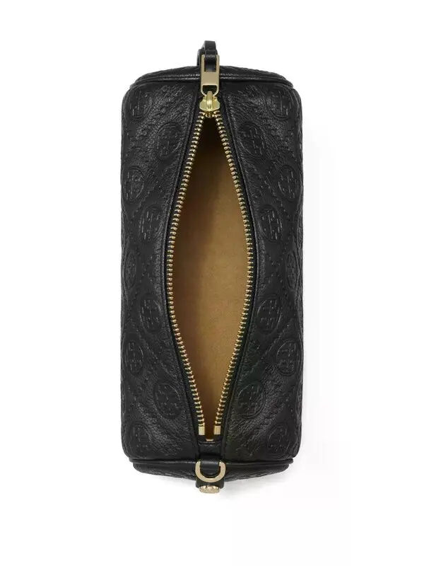 Tory Burch T Monogram Pebble Cylinder Bag