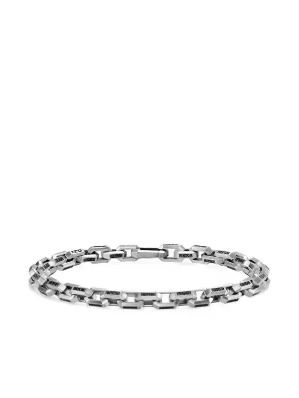 David Yurman Sterling Streamline Diamond Bracelet
