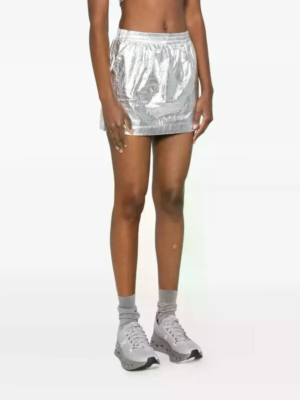MEDEEA Elasticated Waist Mini Skirt