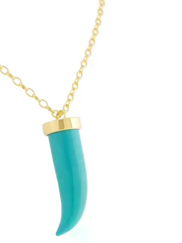 ESHVI Stone Pendant Necklace