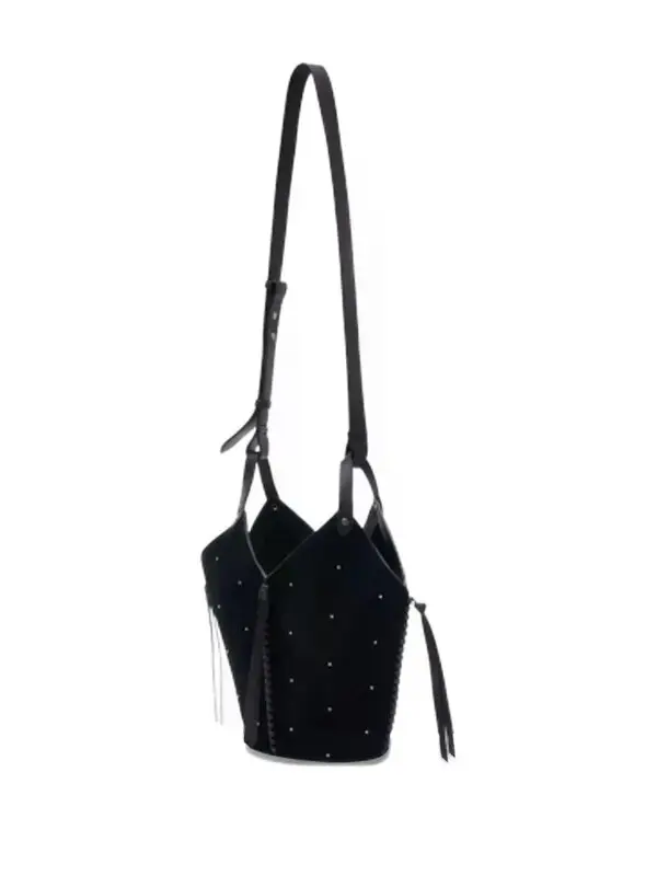 Isabel Marant Étoile Tampa Studded Shoulder Bag - Black