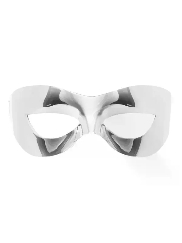 MAISON CLOSE L'anonyme Mirror Mask - Silver