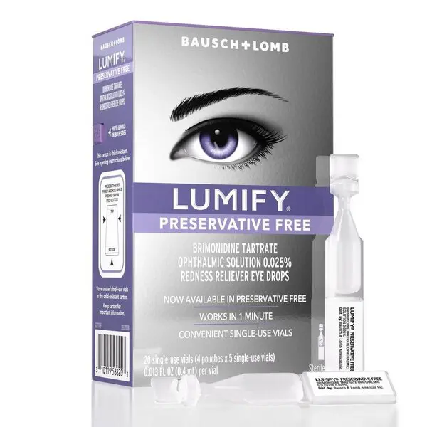 LUMIFY Preservative Free Redness Reliever Eye Drops - One-color