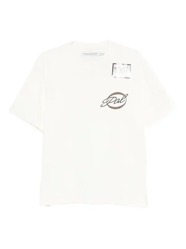 PAL SPORTING GOODS Logo-print T-shirt - Neutrals