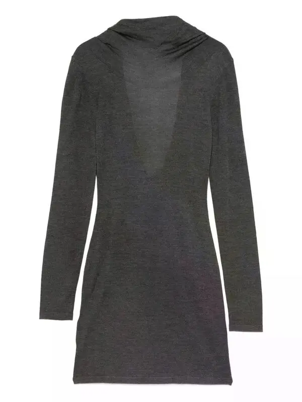AYA MUSE Long-sleeve Mini Dress