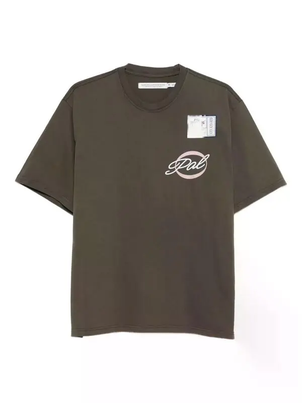 PAL SPORTING GOODS Logo-print T-shirt - Brown