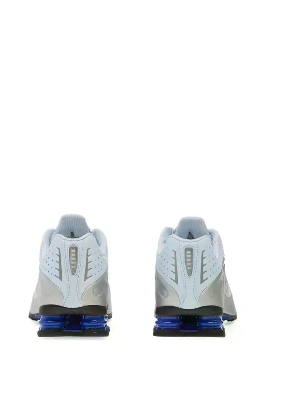 Nike Shox R4 Perforated Sneakers - Blue
