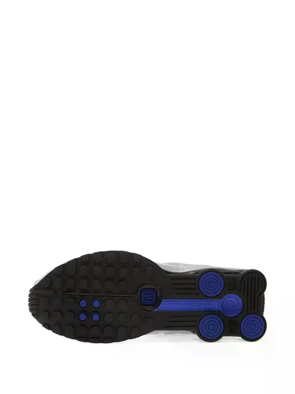 Nike Shox R4 Perforated Sneakers - Blue