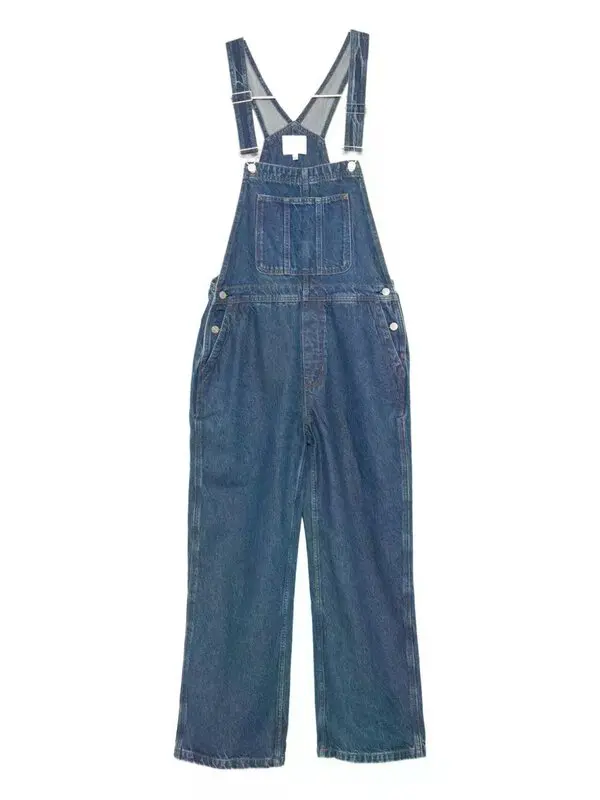 REFORMATION Arlo Denim Jumpsuit - Blue