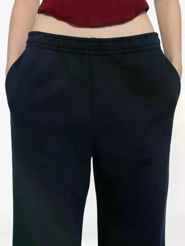 REFORMATION Kira Wide Leg Track Pants - Blue