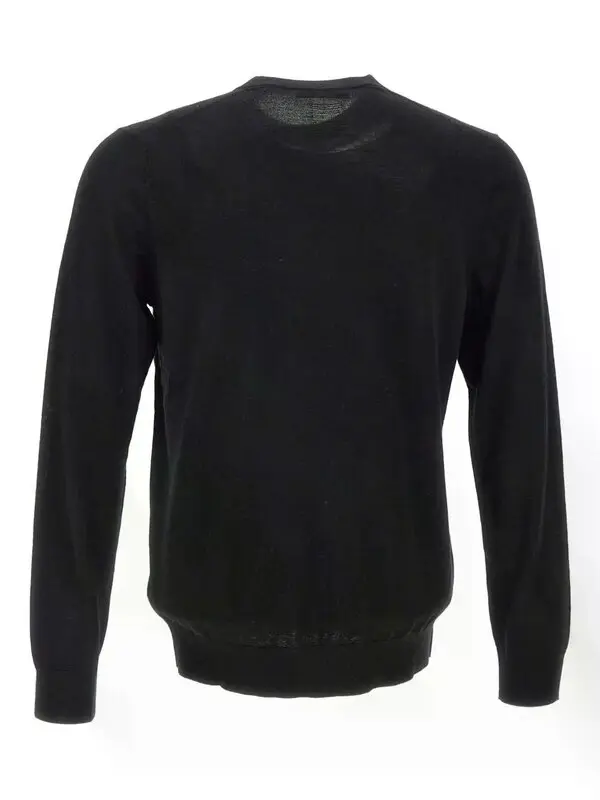 DIKTAT Crew Neck Ribbed Sweater