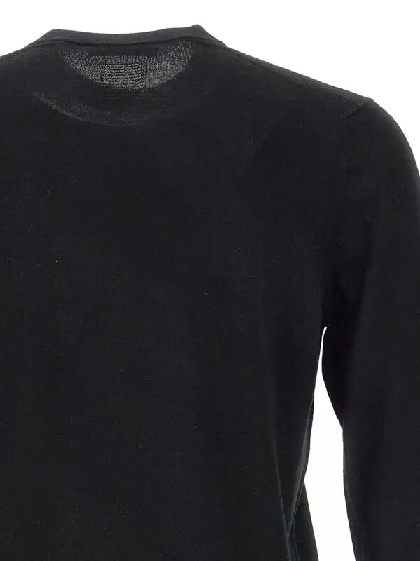 DIKTAT Crew Neck Ribbed Sweater