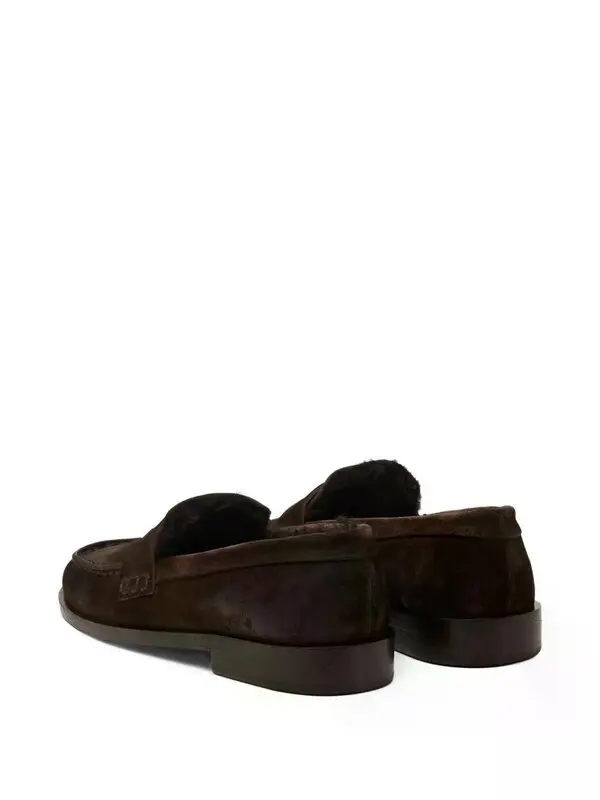 Marsèll Mocasso Panelled Loafers - Brown