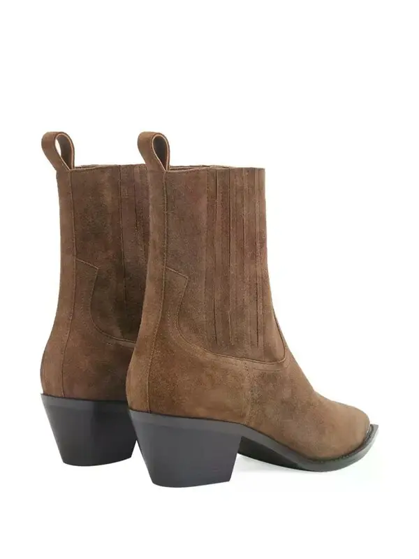 POTAMY Suede Ankle Boots