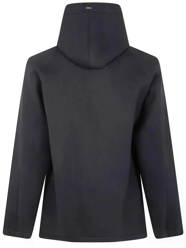 Herno Hooded Zip-up Jacket