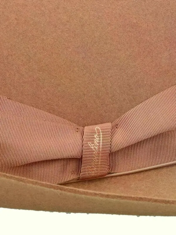 Borsalino Monica Ribbon-detail Hat - Neutrals