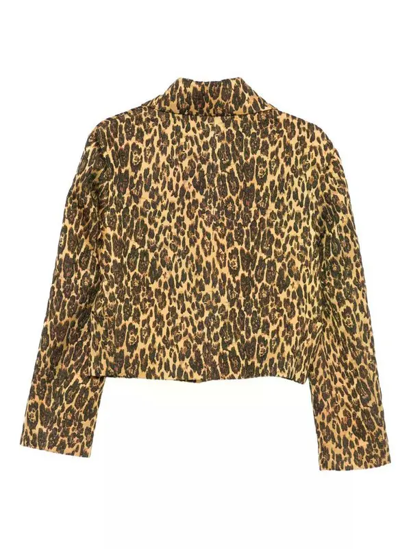 Rochas Animal-print Jacket