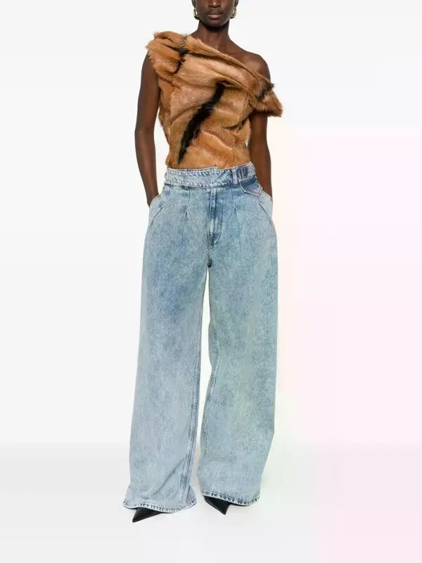 THE MANNEI Drew Wide Leg Jeans