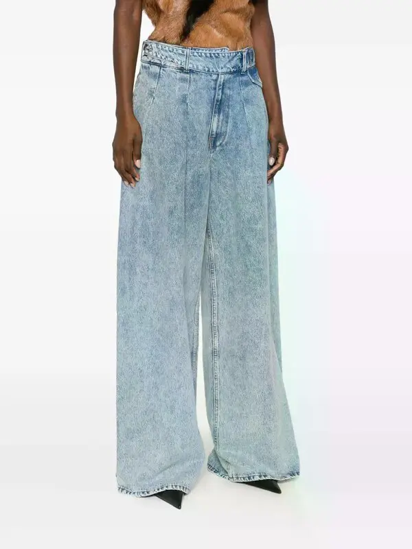 THE MANNEI Drew Wide Leg Jeans